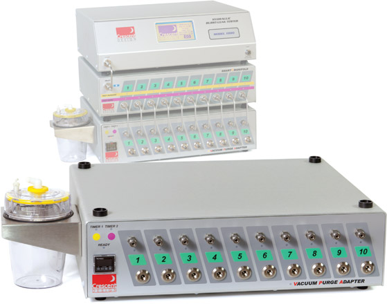 Vacuum Purge Adapter - Crescent Design